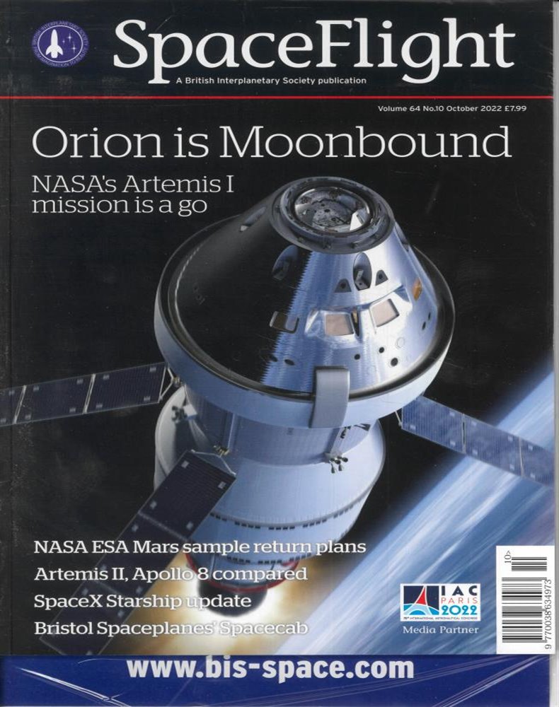 Spaceflight Magazine Subscription