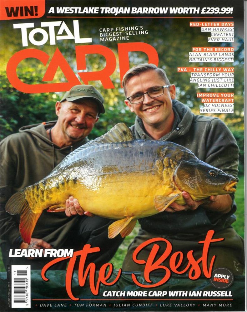 Total Carp Magazine Subscription