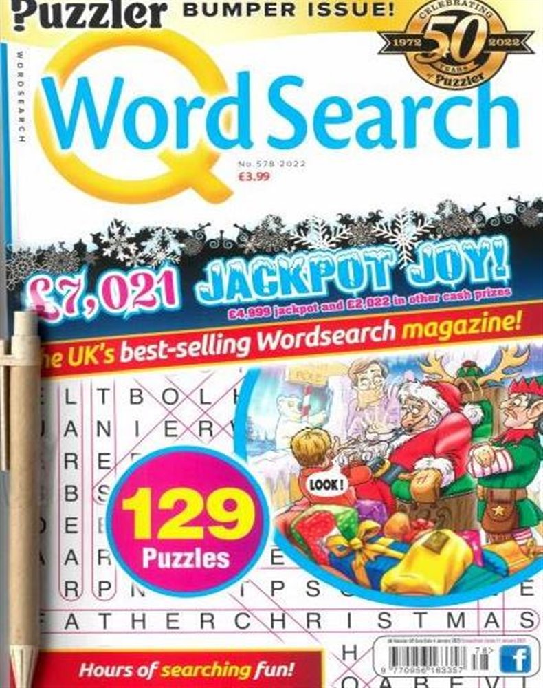 Word Search Magazine Subscription