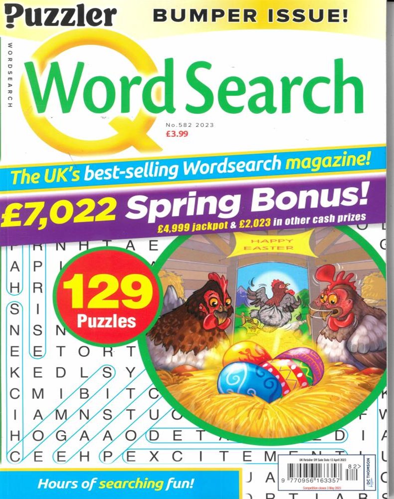 Word Search Magazine Subscription