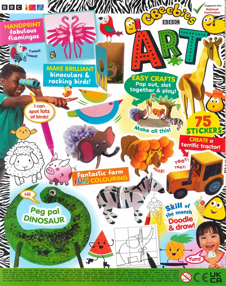Cbeebies Art Magazine Subscription