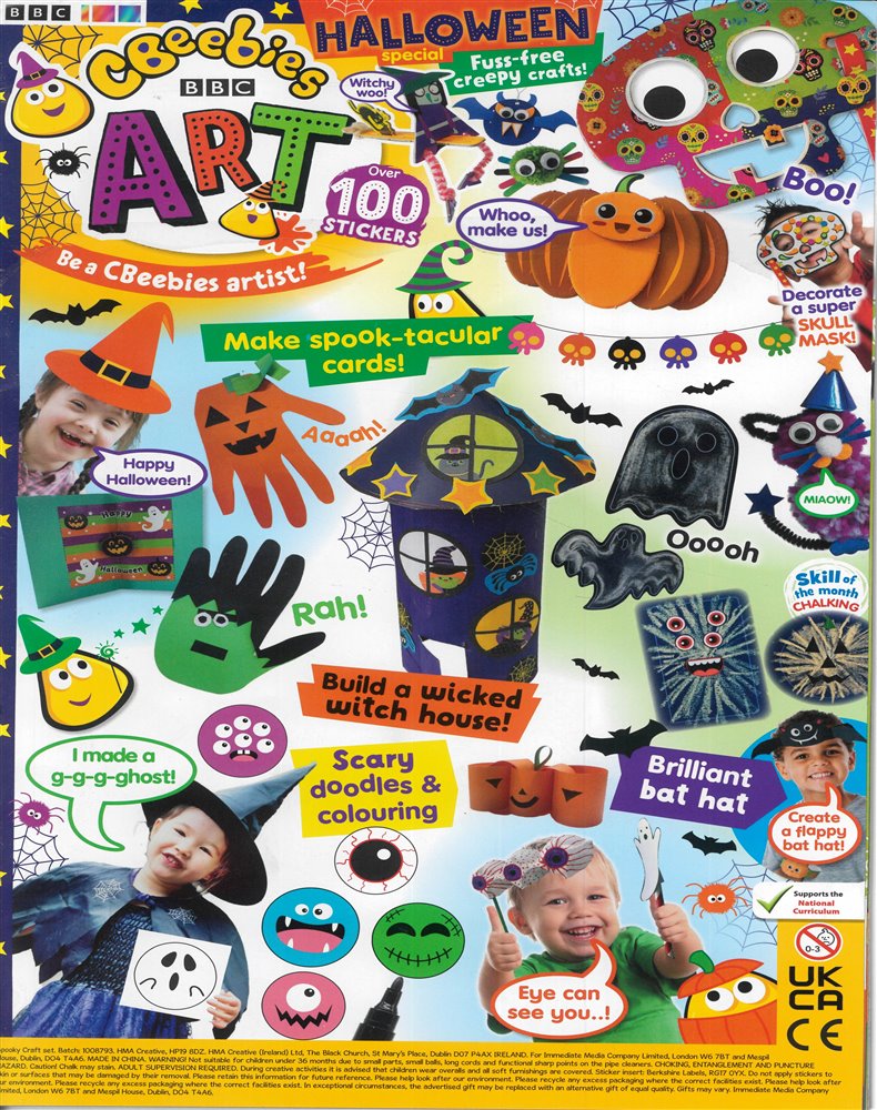 Cbeebies Art Magazine Subscription