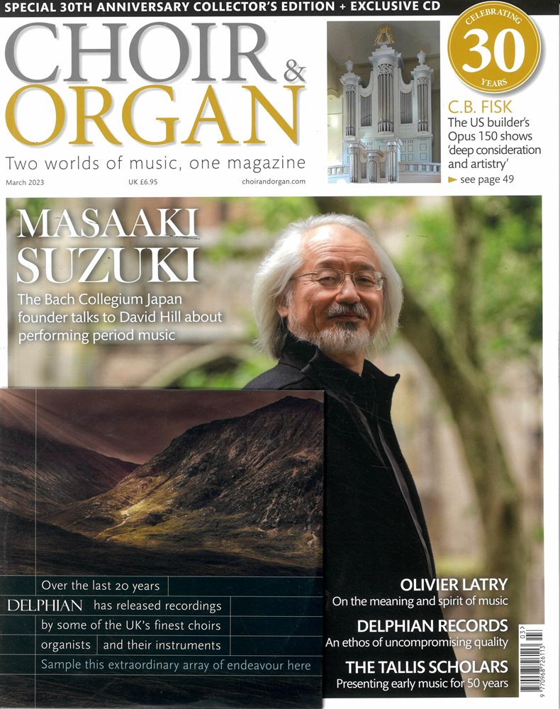 Choir and Organ Magazine Subscription