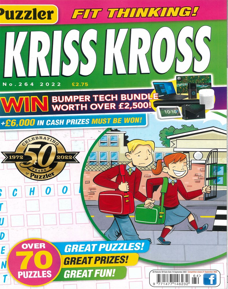 Puzzler Kriss Kross Magazine Subscription