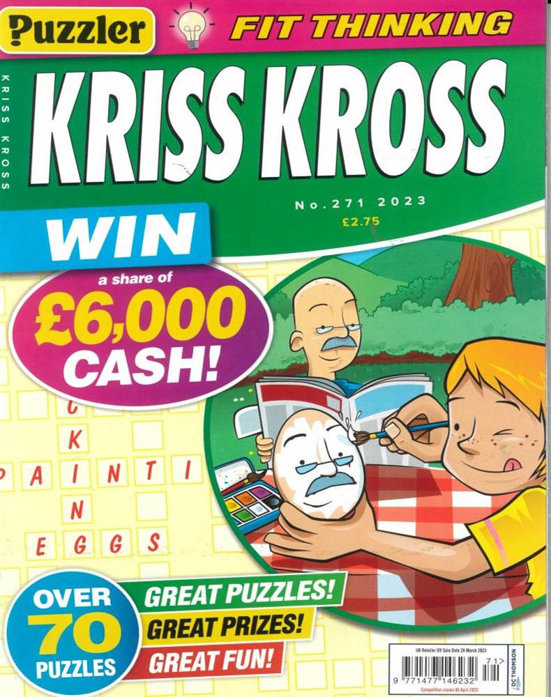 Puzzler Kriss Kross Magazine Subscription