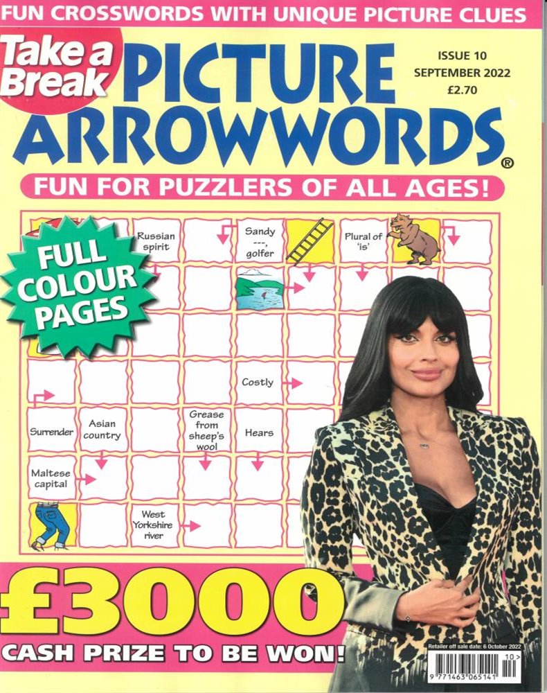 Take a Break Picture Arrowwords Magazine Subscription