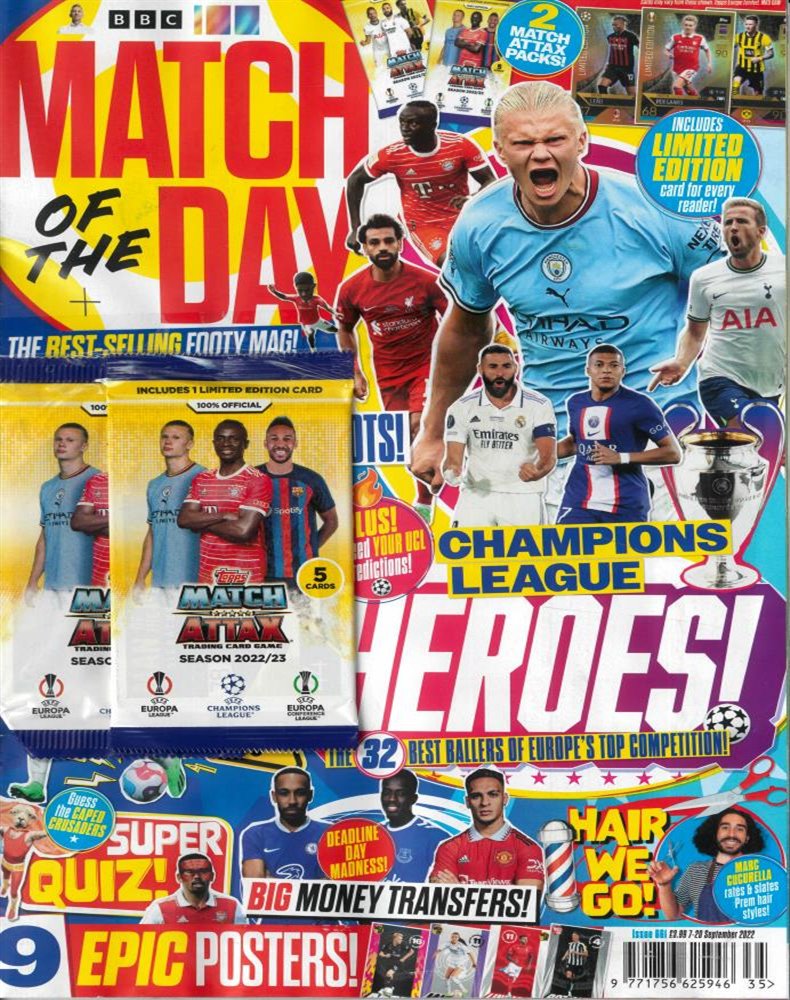 Match of the Day Magazine Subscription