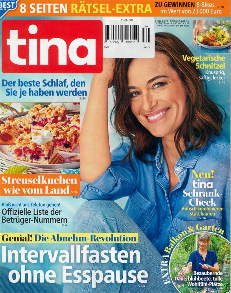 Tina Magazine Subscription