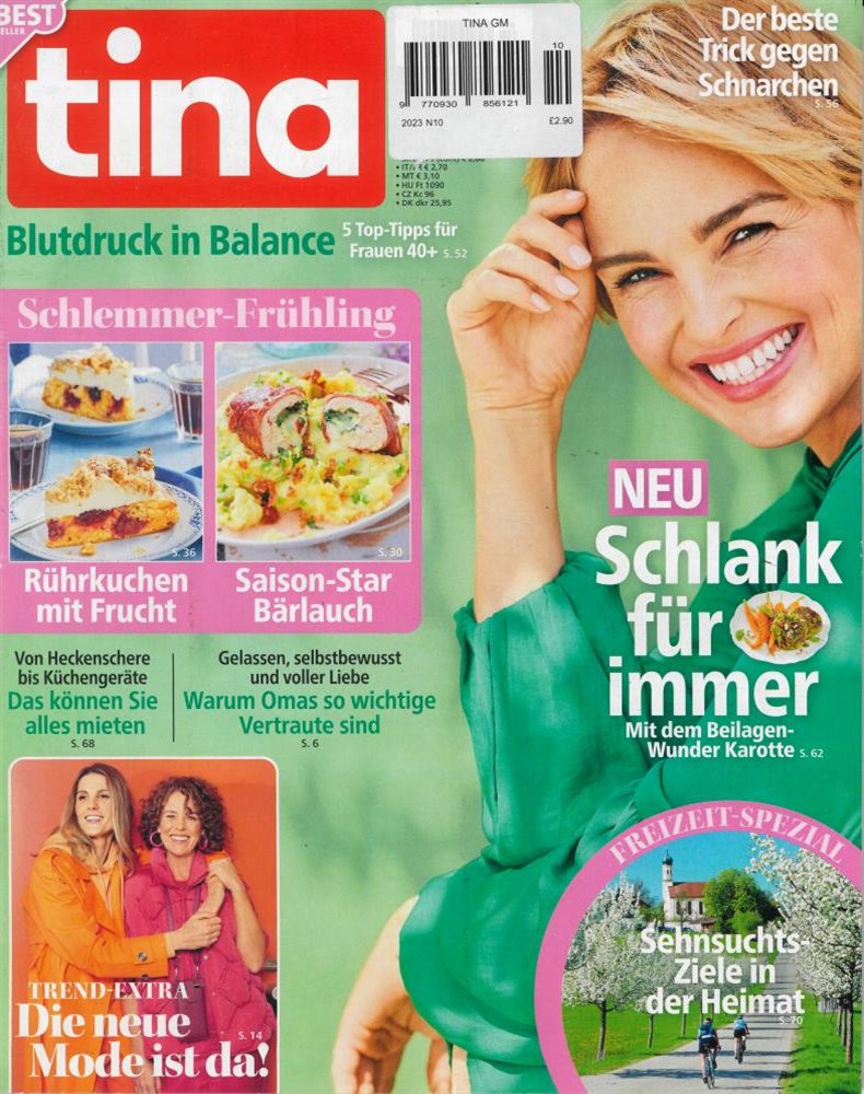 Tina Magazine Subscription