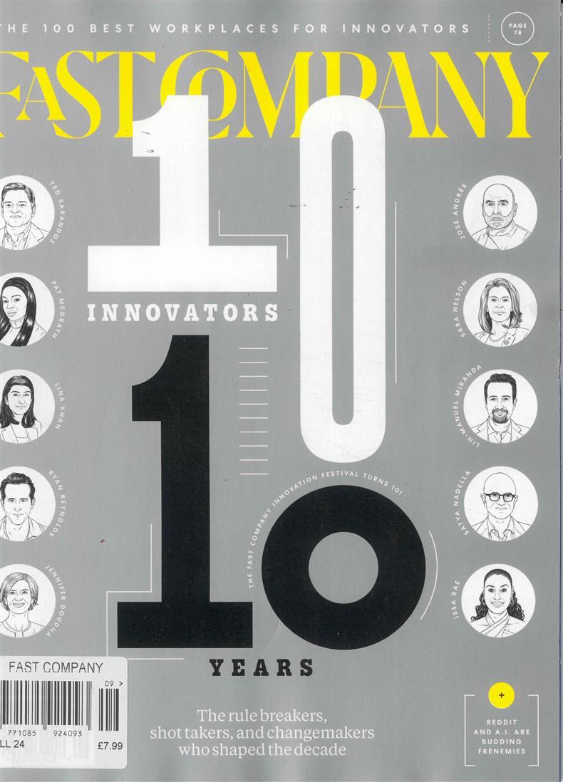 Fast Company Magazine Subscription