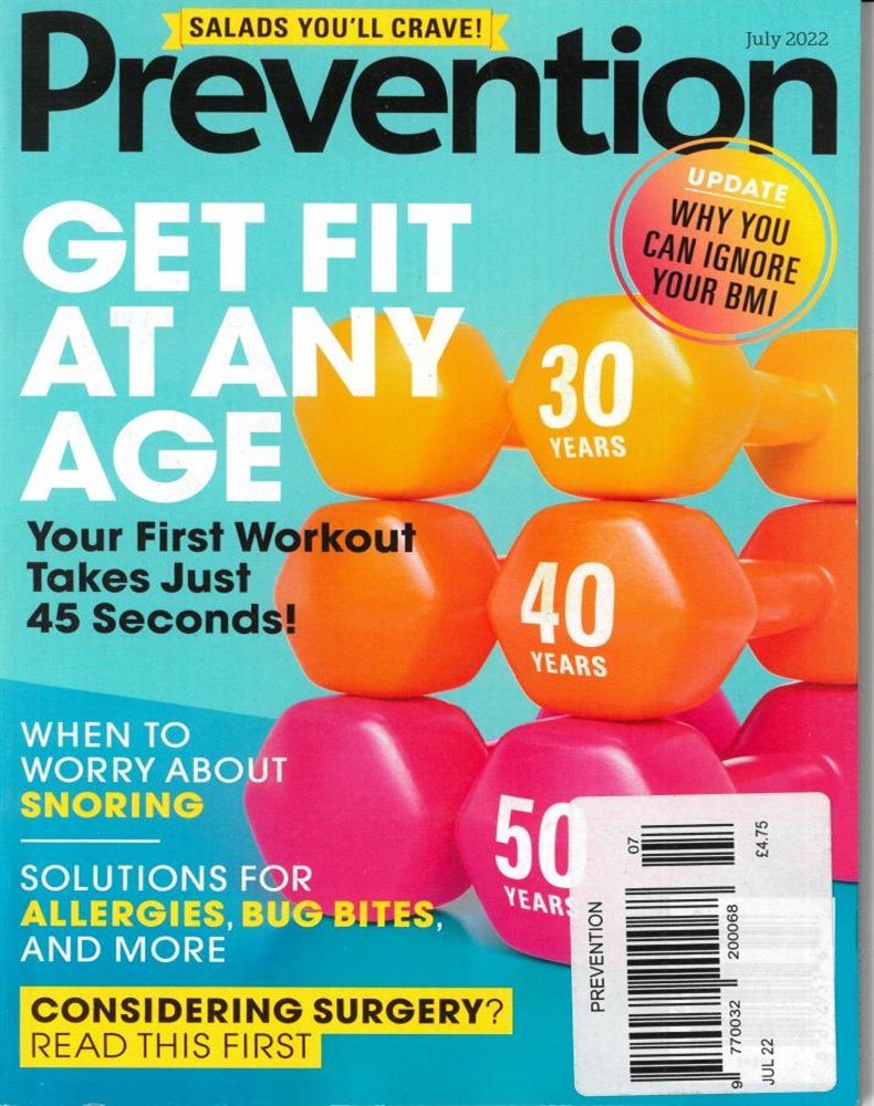 Prevention Magazine Subscription