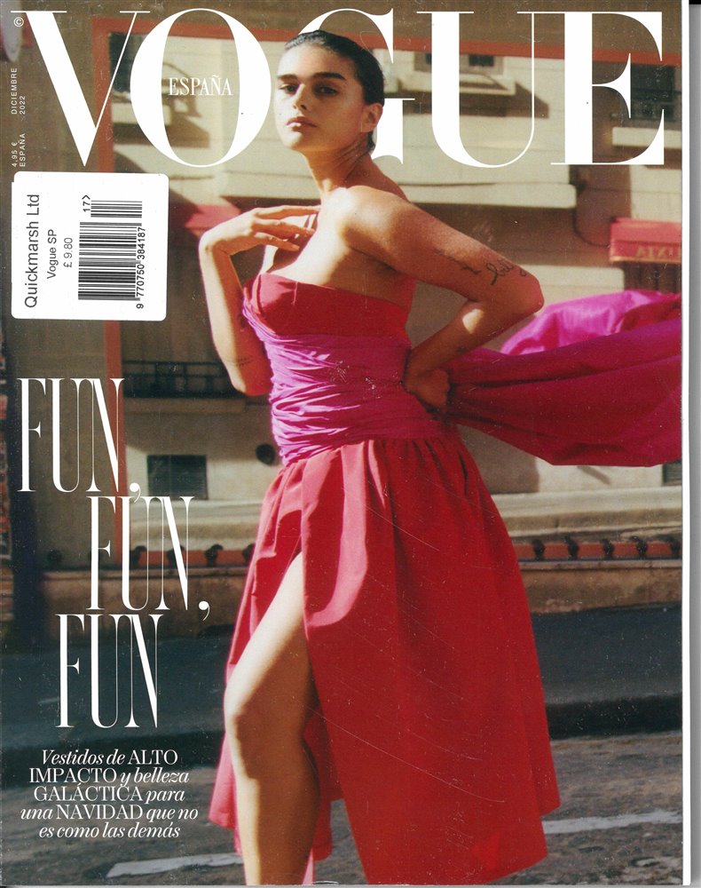 Vogue Spanish Magazine Subscription