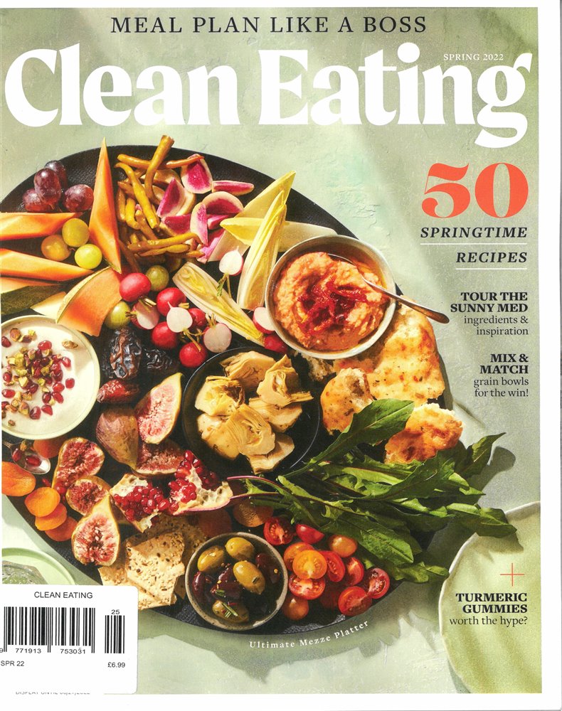 Clean Eating Magazine Subscription / Buy At UniqueMagazines.co.uk