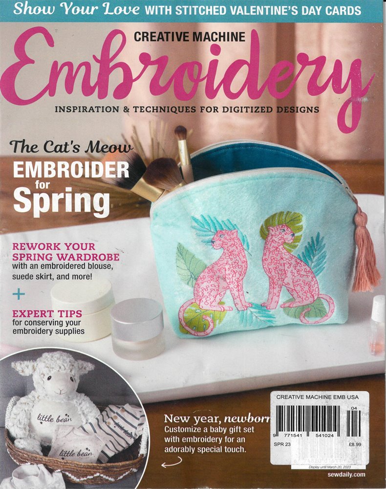 Creative Machine Embroidery Magazine Subscription