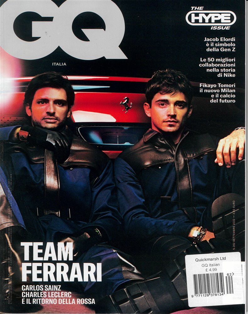 GQ Italian Magazine Subscription