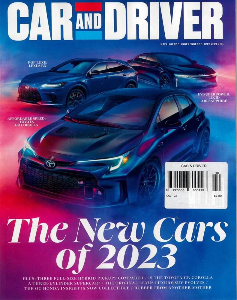 Car And Driver Magazine Subscription