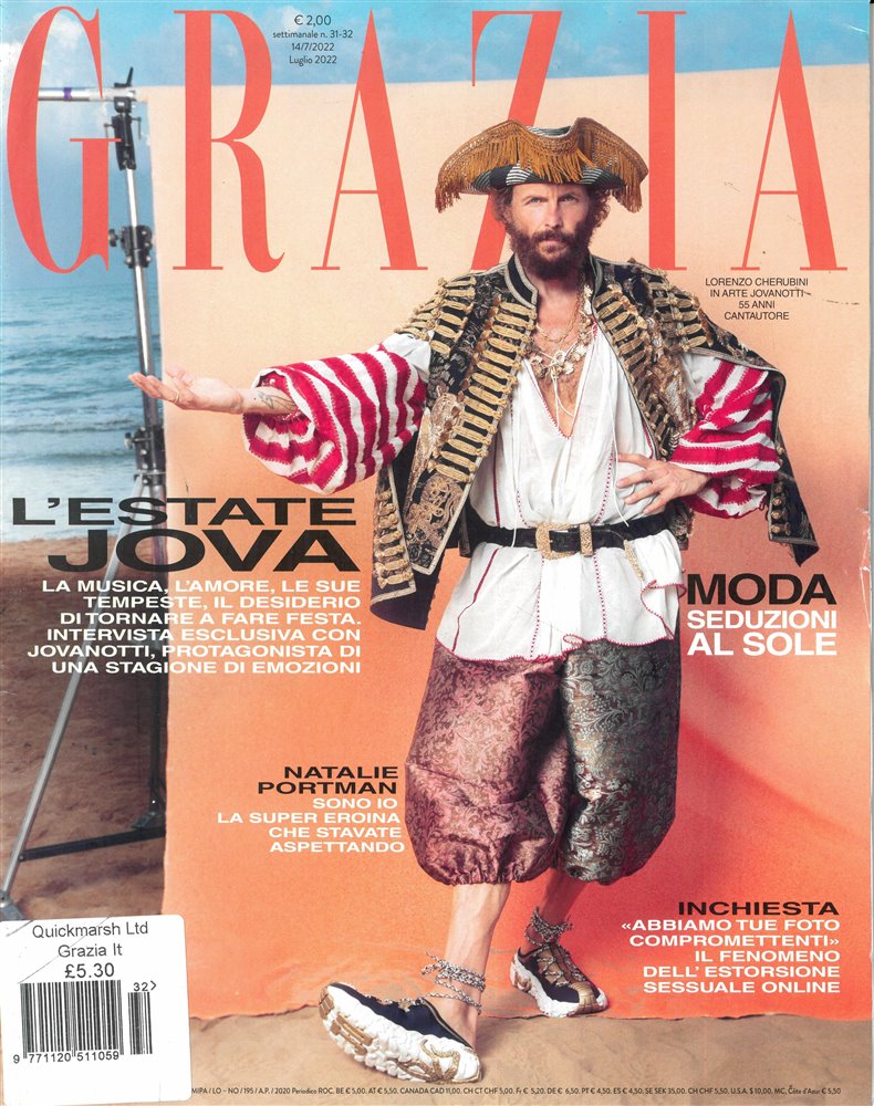 Grazia Italian Magazine Subscription