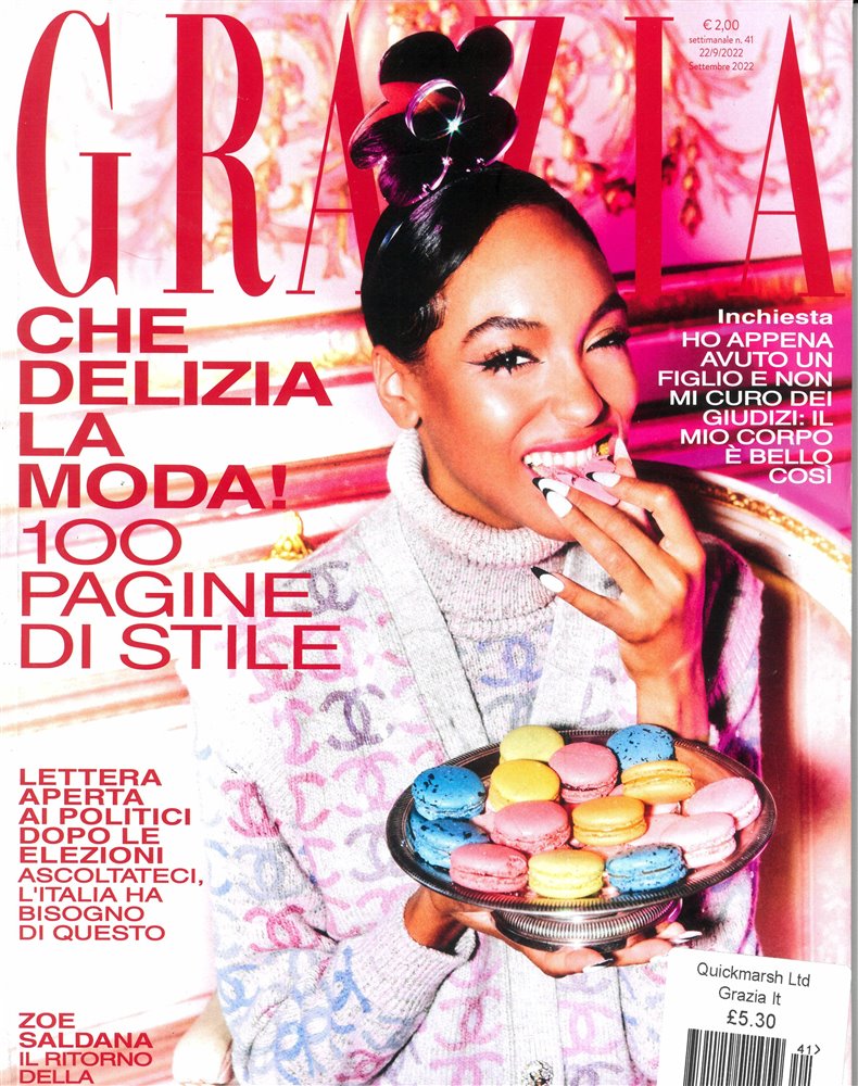 Grazia Italian Magazine Subscription
