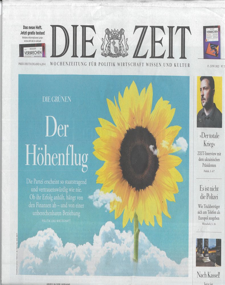 Die Zeit Magazine Subscription