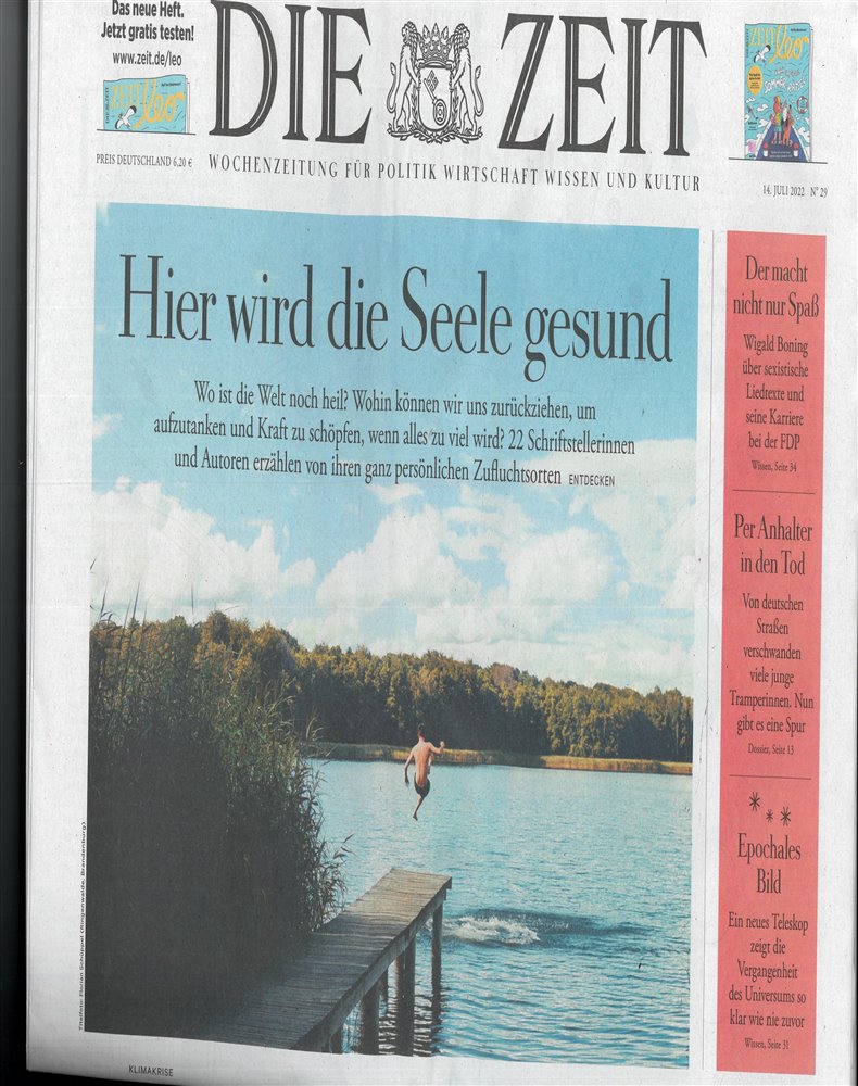 Die Zeit Magazine Subscription