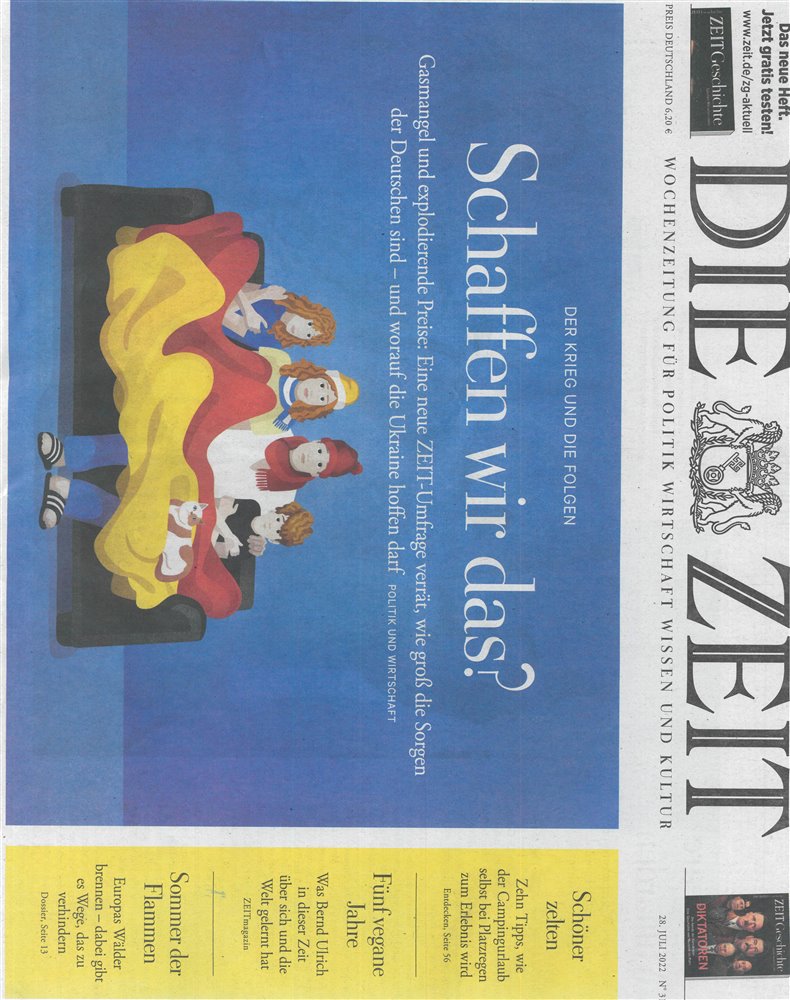 Die Zeit Magazine Subscription