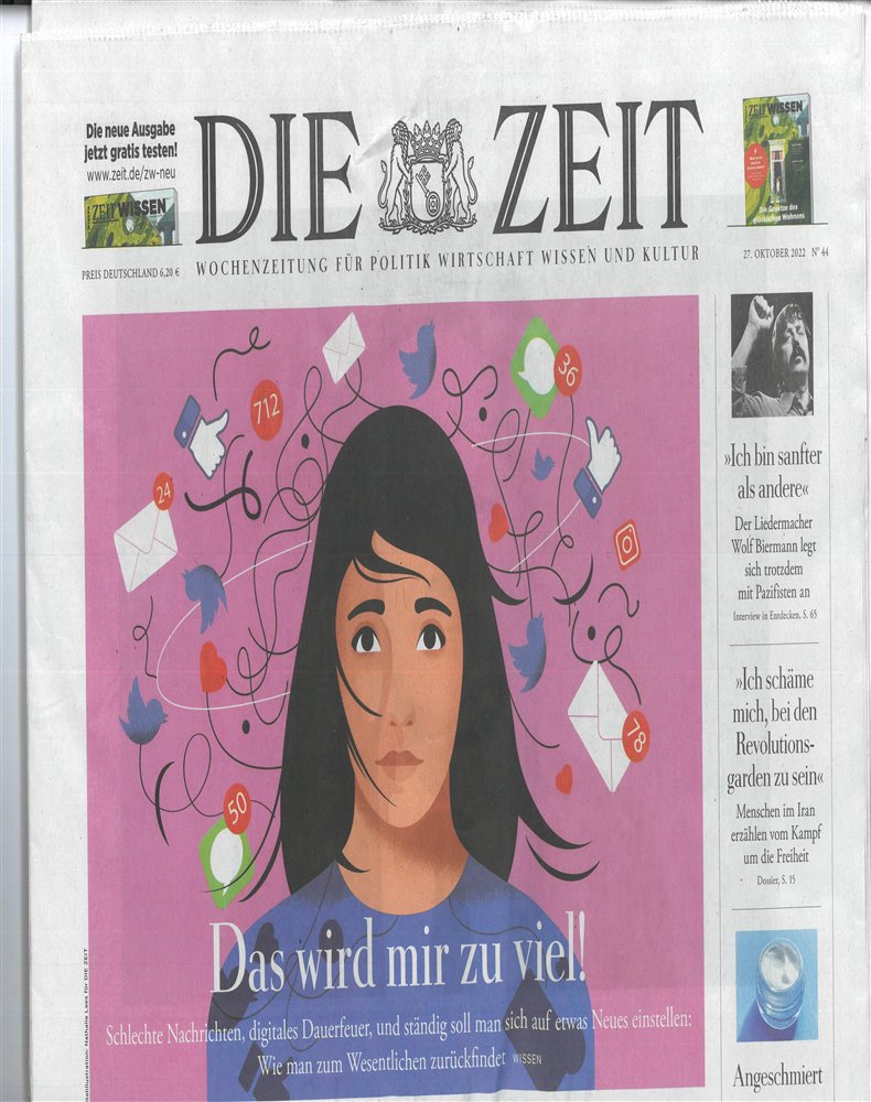 Die Zeit Magazine Subscription