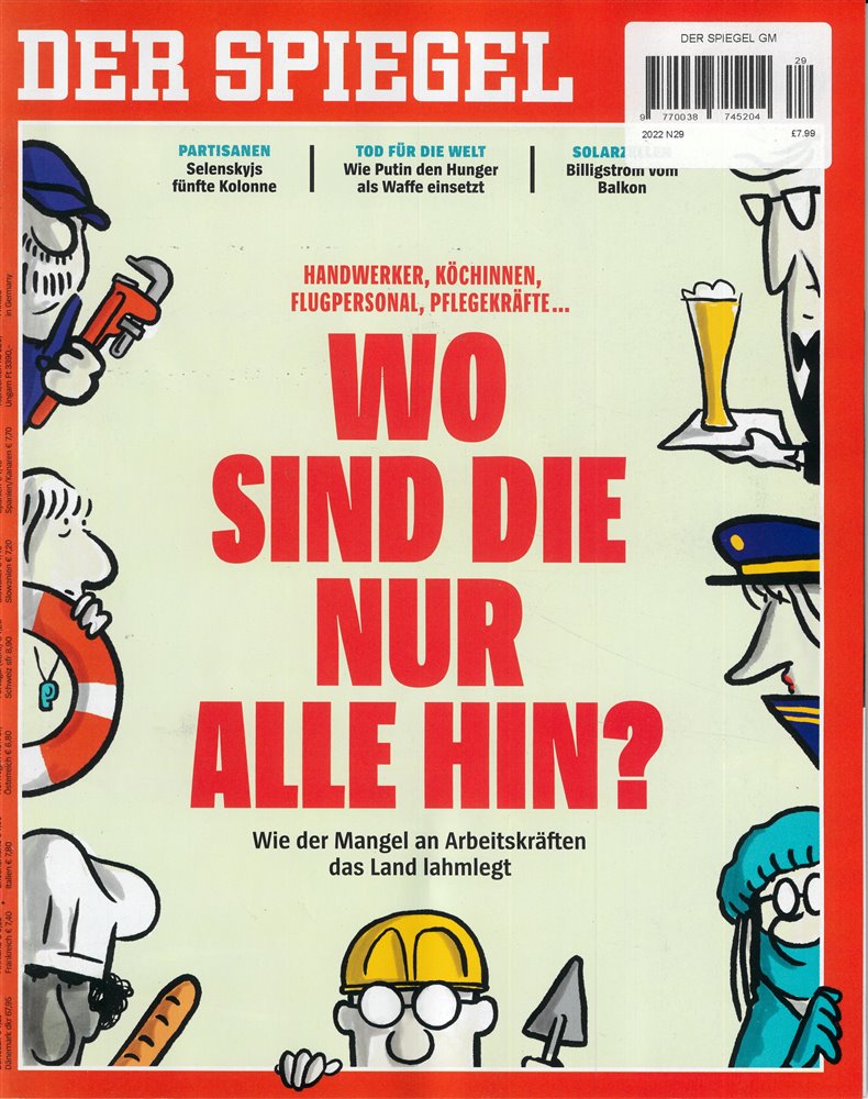Der Spiegel Magazine Subscription