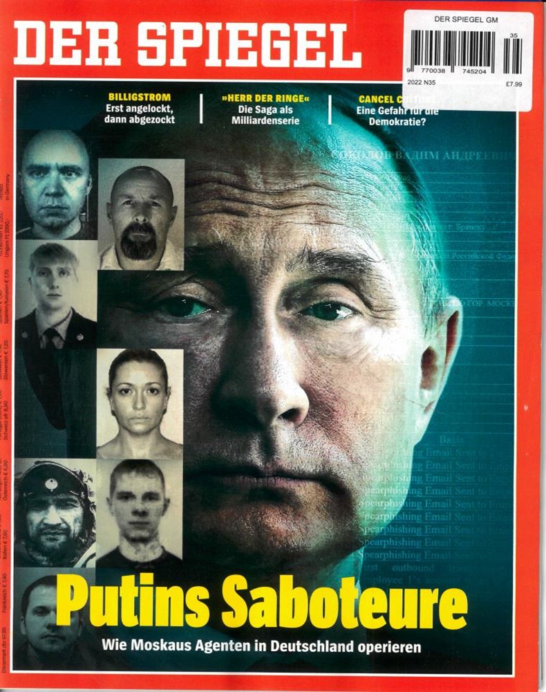 Der Spiegel Magazine Subscription