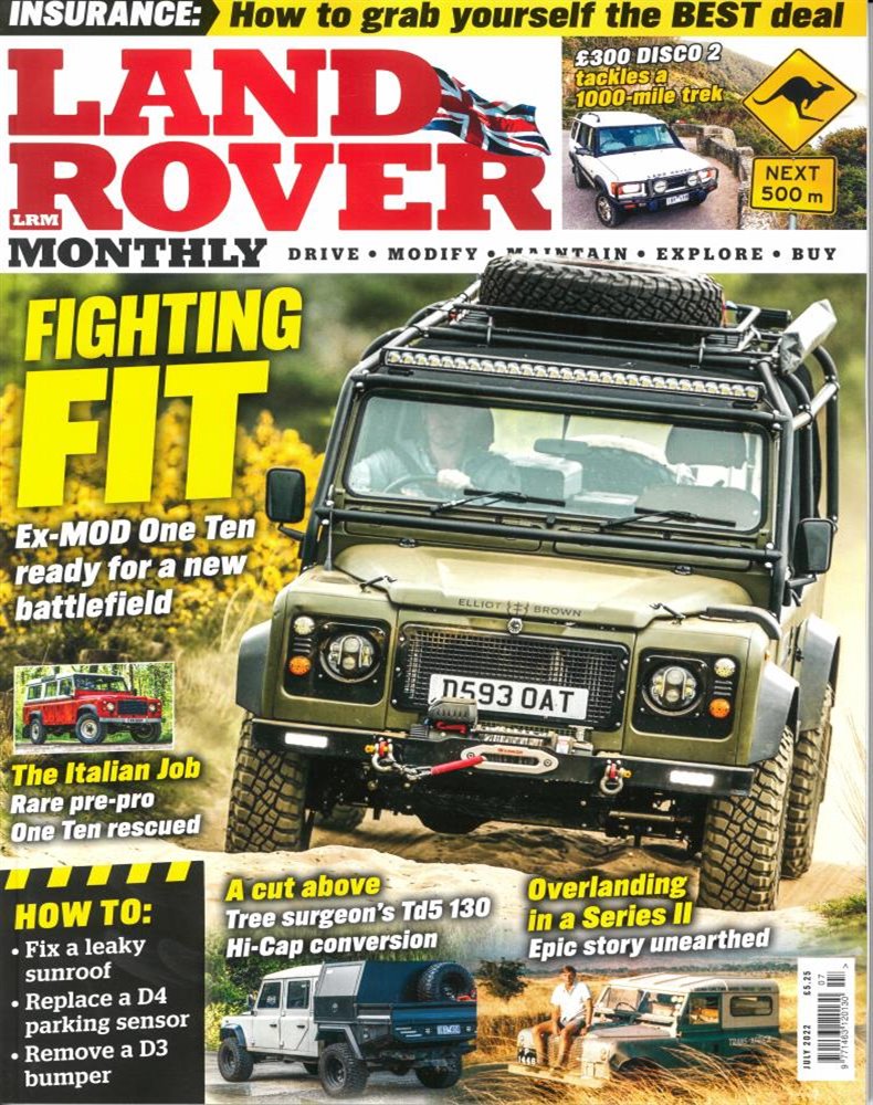 Land Rover Monthly Magazine Subscription
