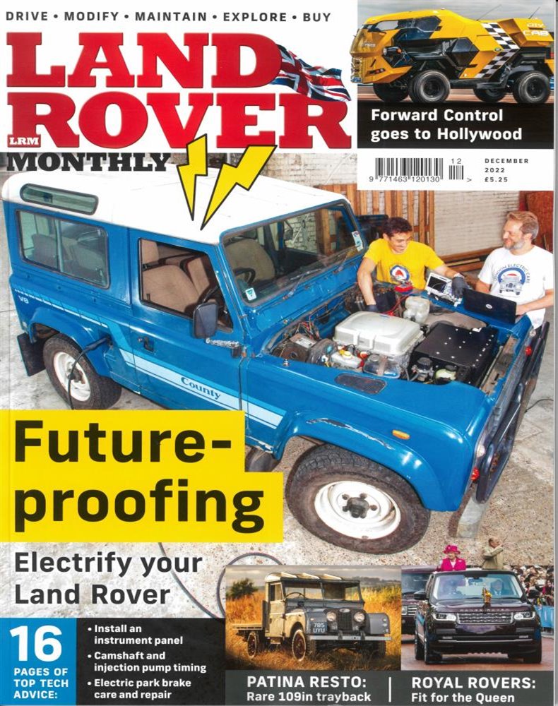 Land Rover Monthly Magazine Subscription