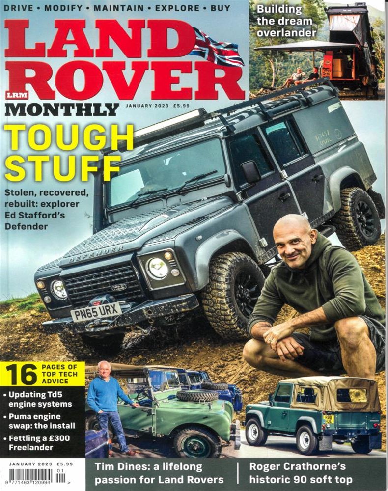 Land Rover Monthly Magazine Subscription