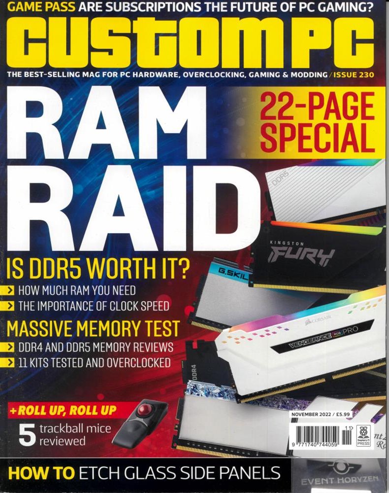 Custom PC Magazine Subscription