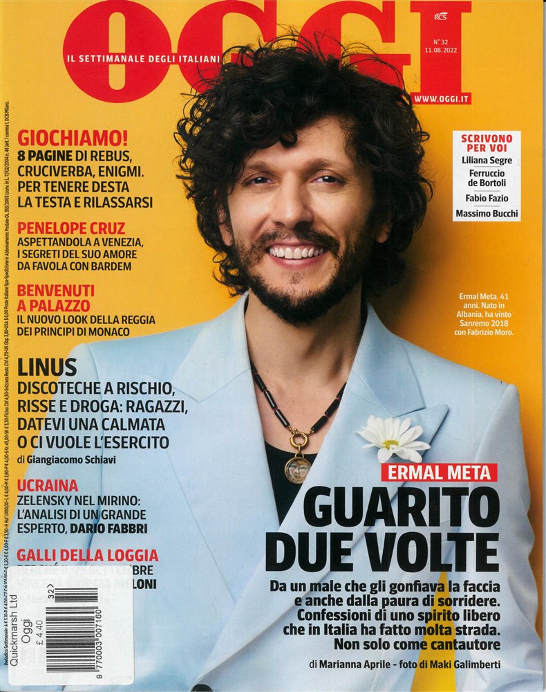 Oggi Magazine Subscription