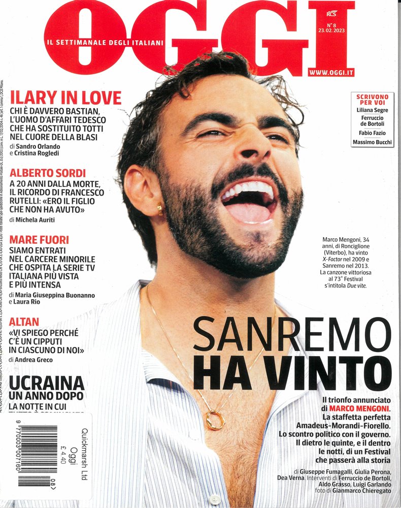 Oggi Magazine Subscription
