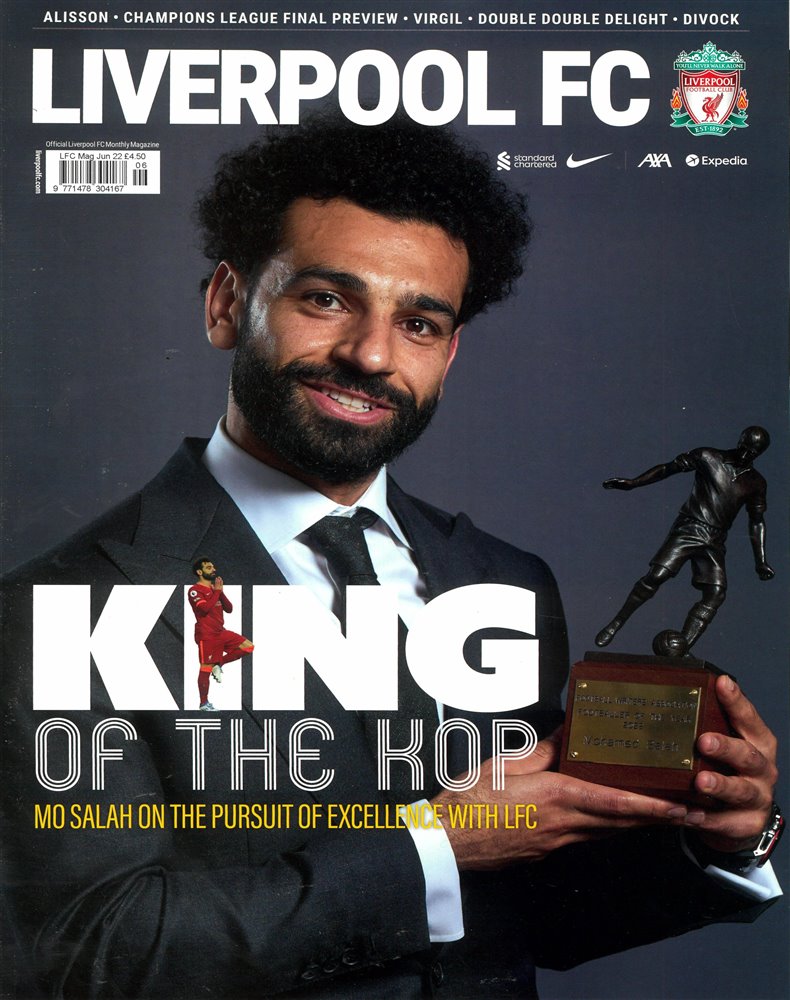 Liverpool Monthly FC Magazine Subscription