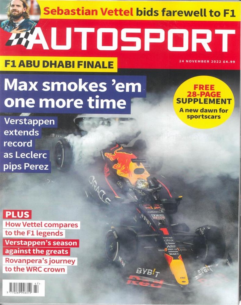 Autosport Magazine Subscription