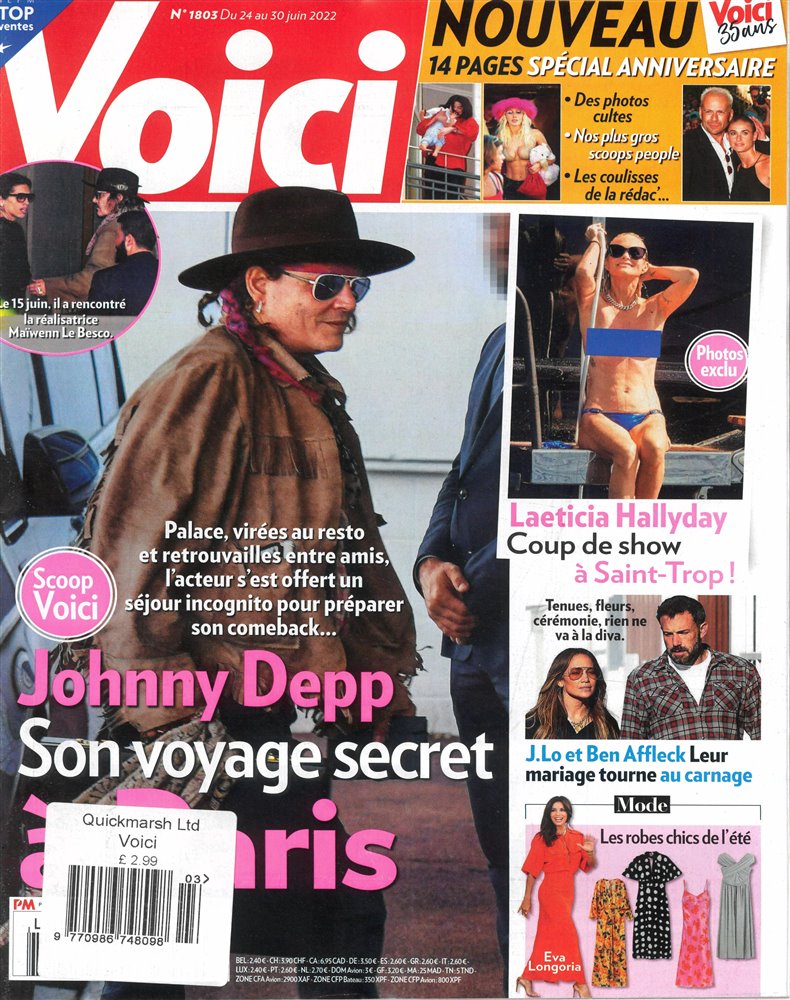 VOICI Magazine Subscription