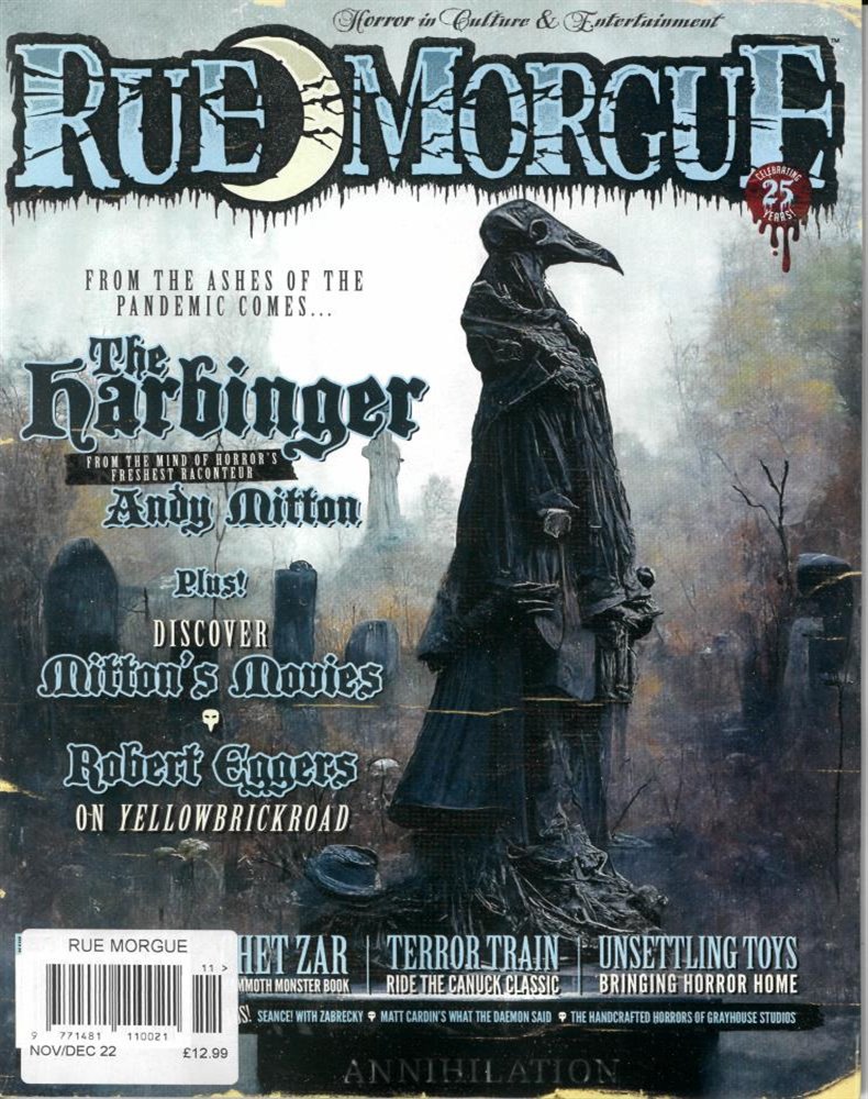 Rue Morgue Magazine Subscription