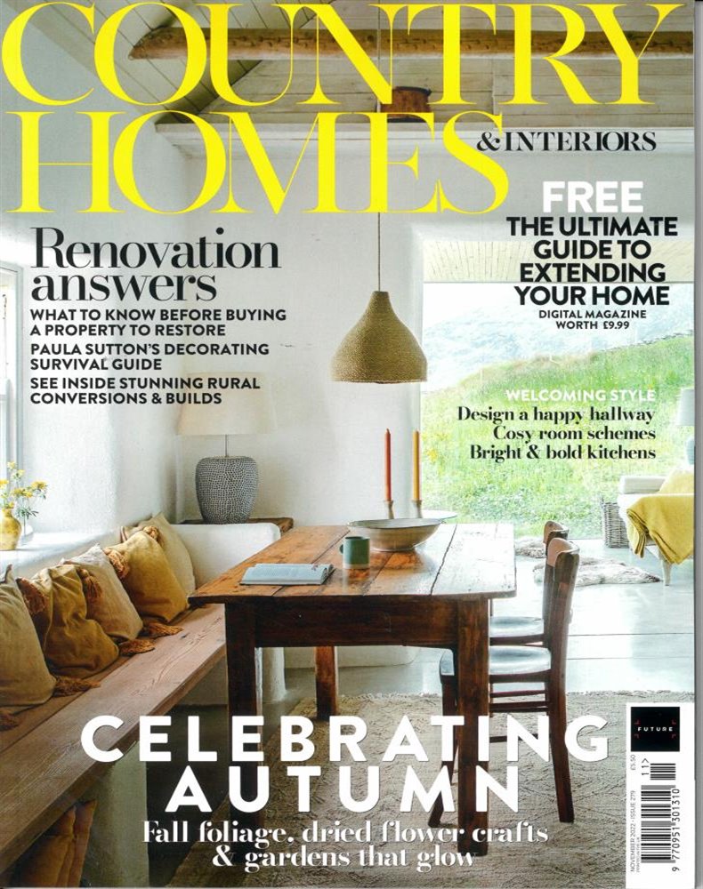 Country Homes and Interiors Magazine Subscription