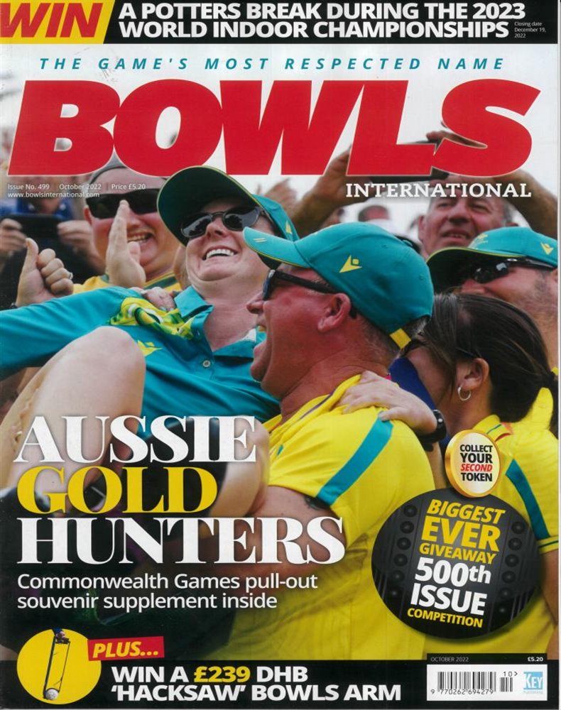 Bowls International Magazine Subscription