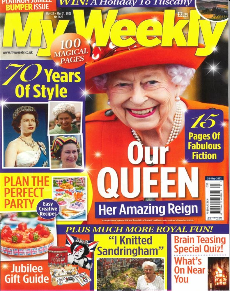 My Weekly Magazine Subscription