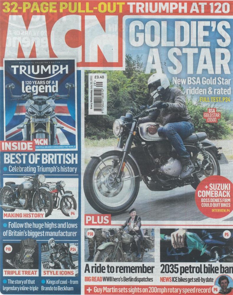 Motorcycle News Magazine Subscription