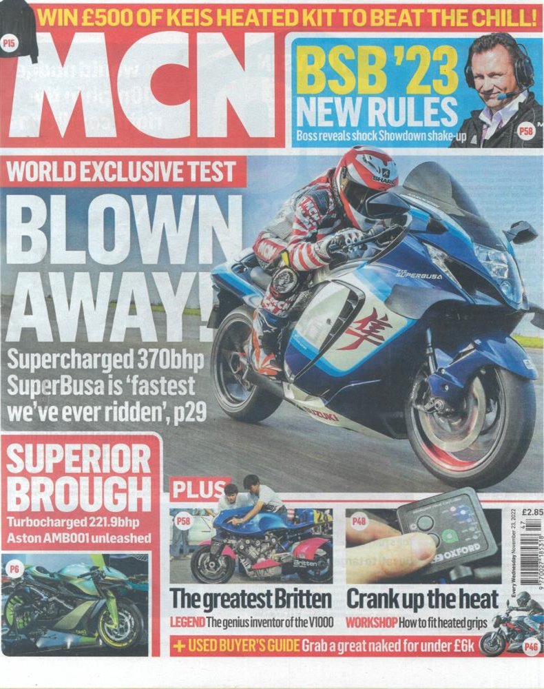 Motorcycle News Magazine Subscription