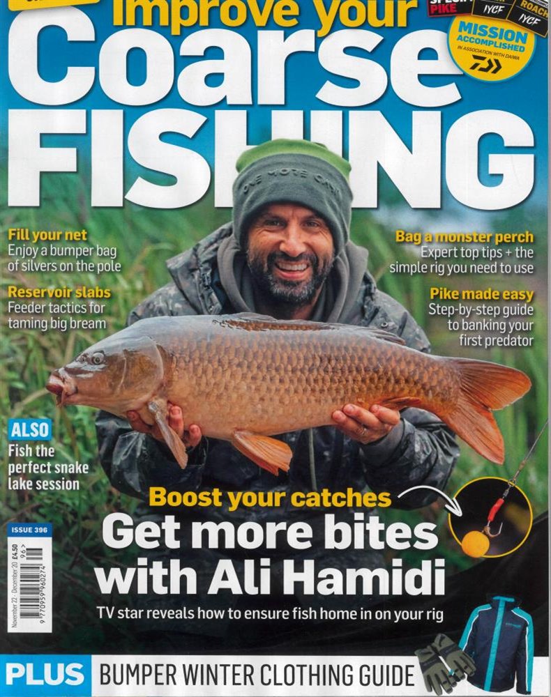 Improve Your Coarse Fishing Magazine Subscription