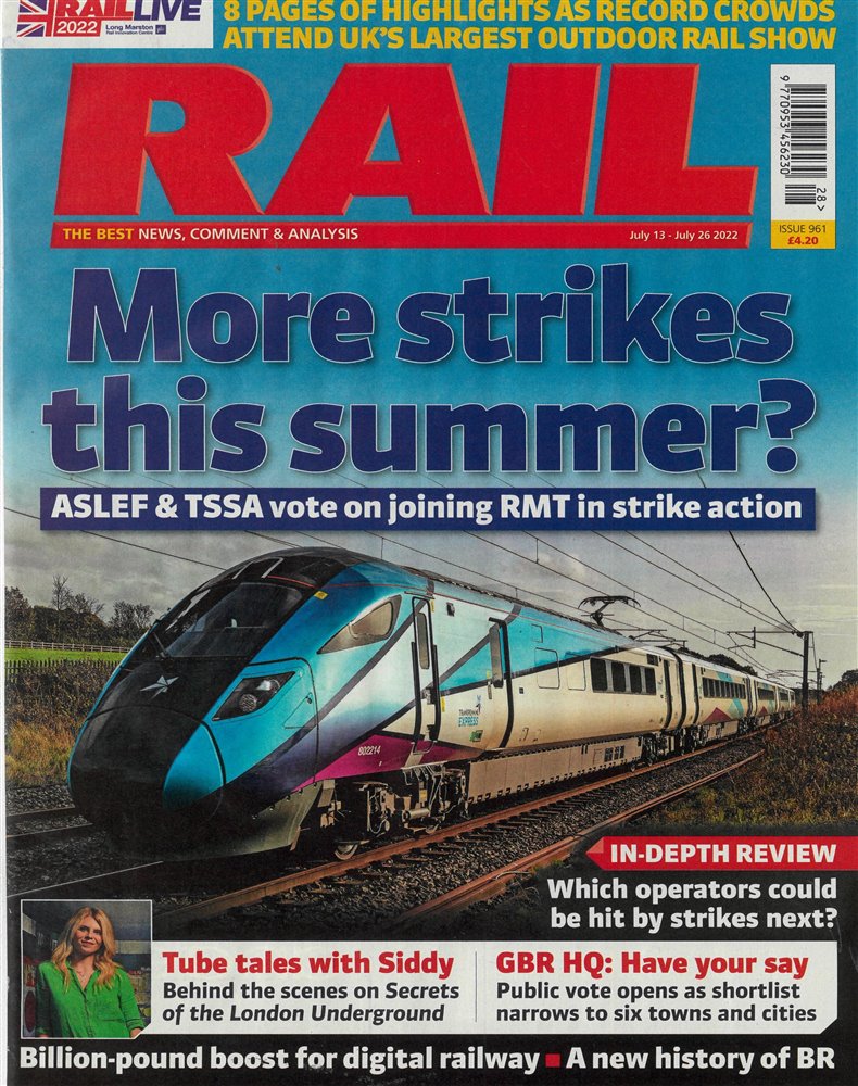 Rail Magazine Subscription
