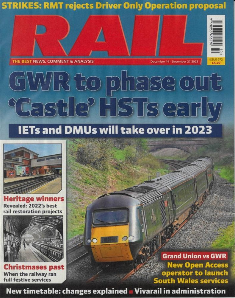 Rail Magazine Subscription