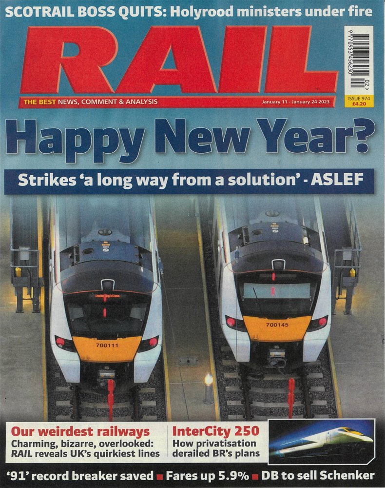 Rail Magazine Subscription