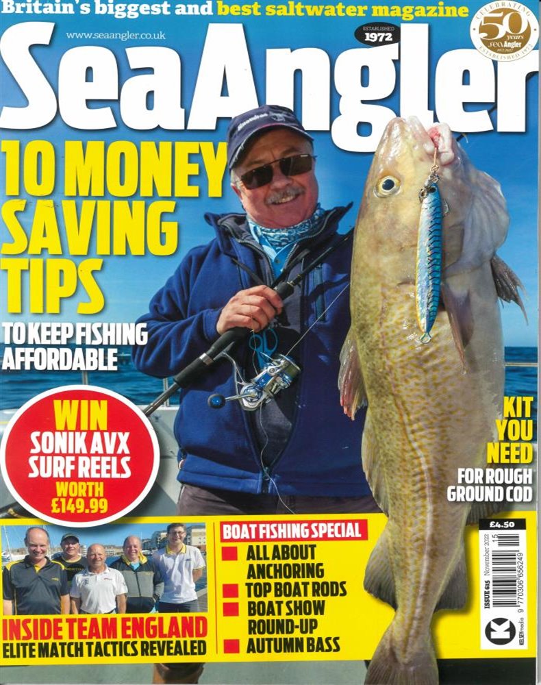 Sea Angler Magazine Subscription