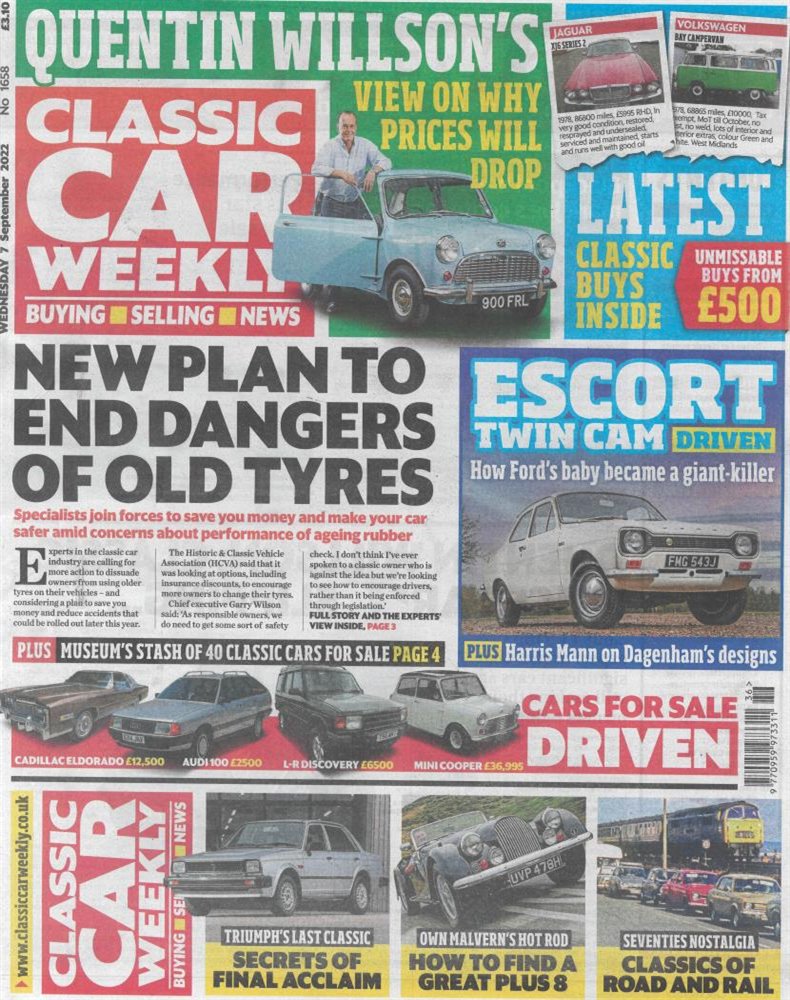 Classic Car Weekly Magazine Subscription