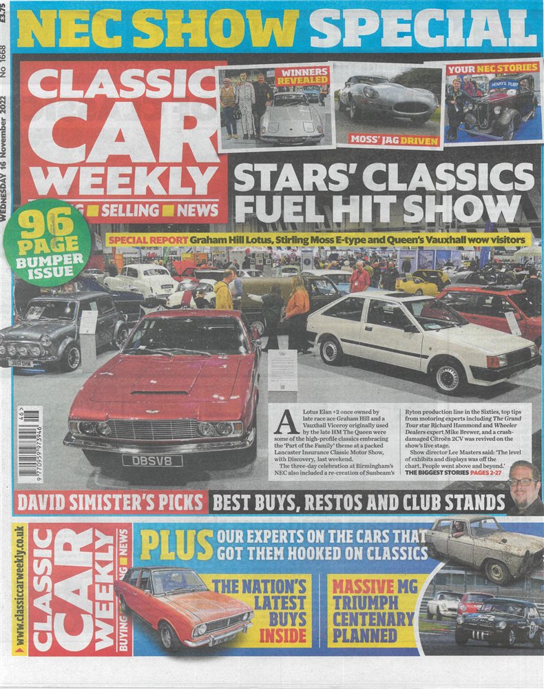 Classic Car Weekly Magazine Subscription
